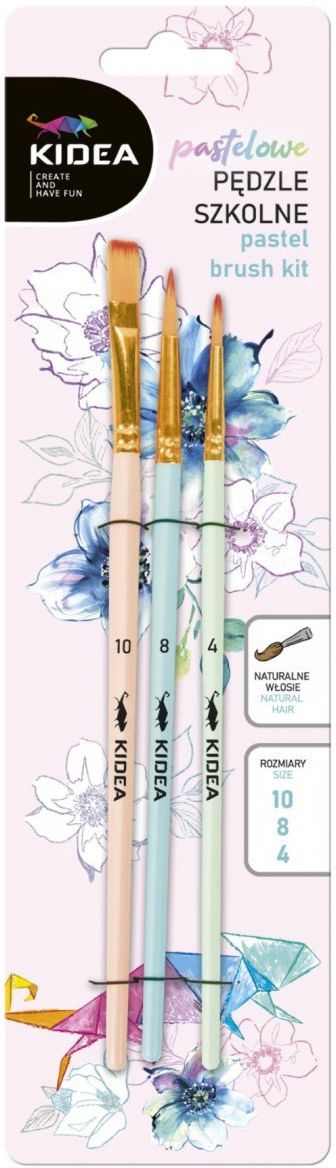 Четки за рисуване Kidea pastel - store.bg