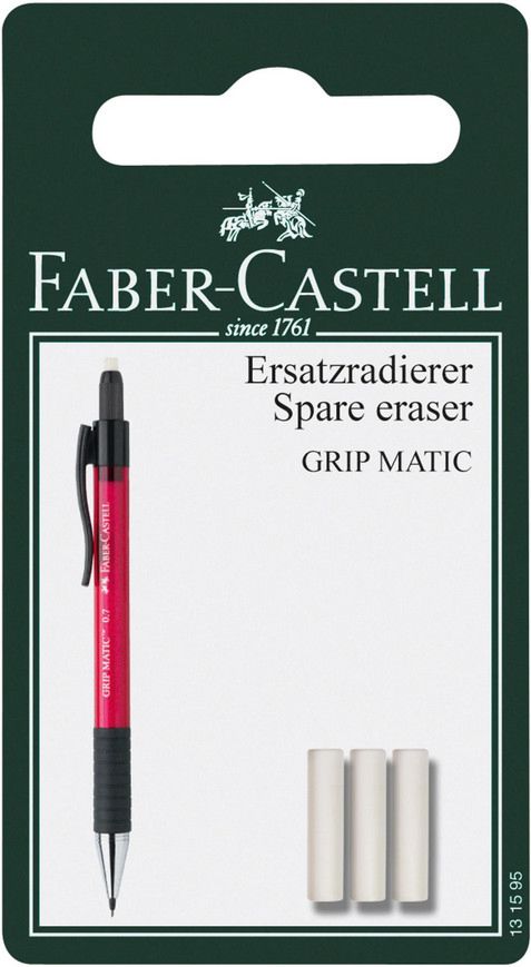 Резервни гуми за автоматични моливи Faber-Castell Grip Matic - store.bg
