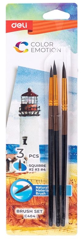Четки за рисуване Deli Color Emotion EC404 - store.bg