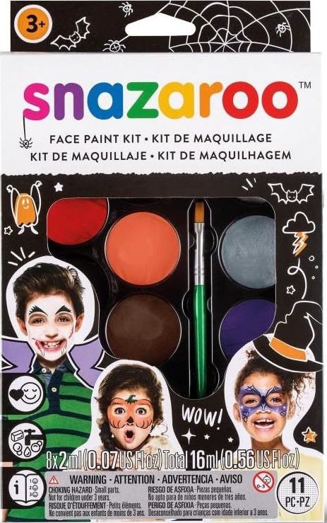 Бои за рисуване върху лице Хелоуин Snazaroo - store.bg